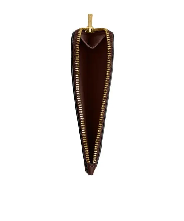 COACH Zip-around Cardholder - Coffee