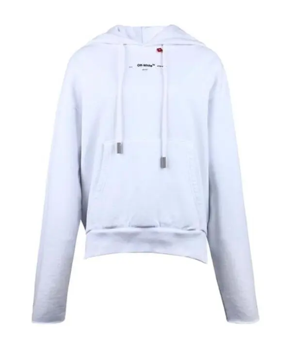 Off-White Logo Hooded Sweater