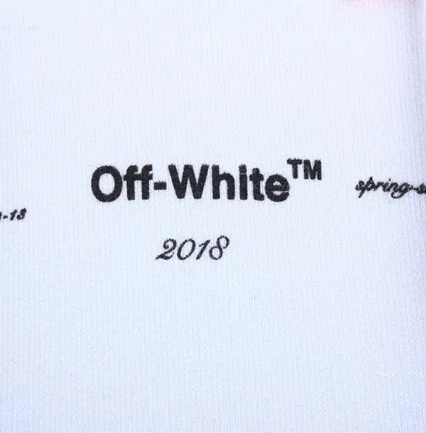 Off-White Logo Hooded Sweater