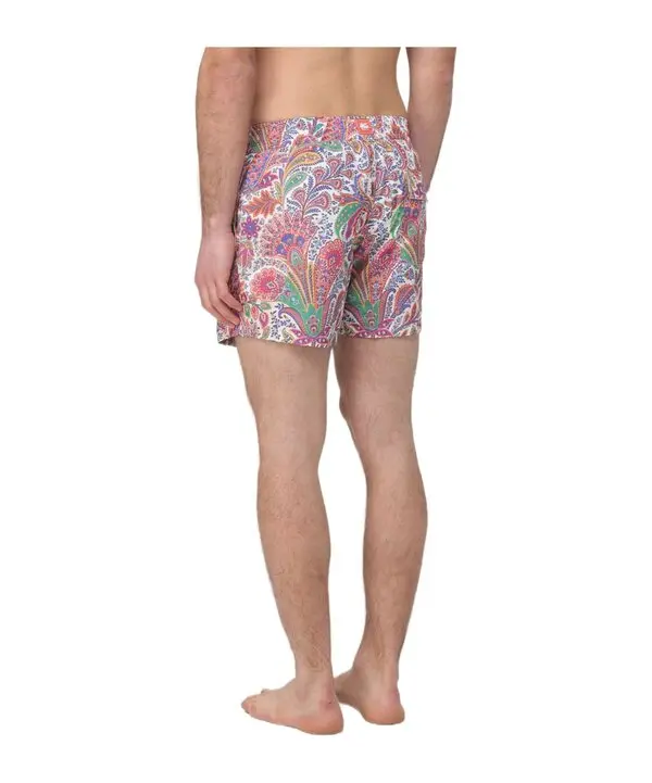 Etro Paisley Printed Swim Shorts