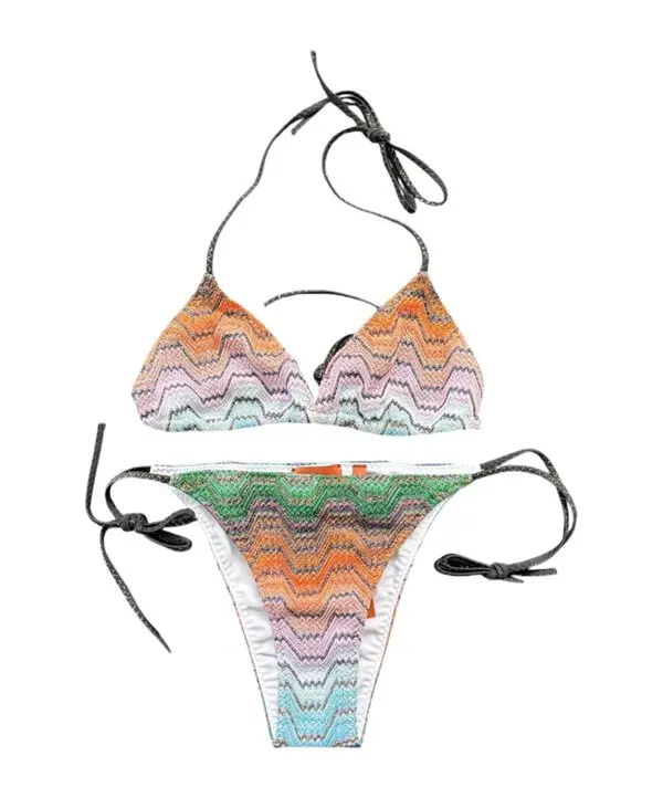 Missoni Zigzag Knit Bikini - Multicolor