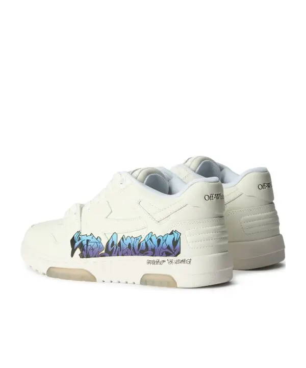 Off-White Out Of Office For Walking Artwork Sneakers - White-multicolor