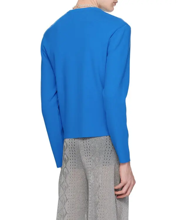 MARINE SERRE Core Round-neck Sweater