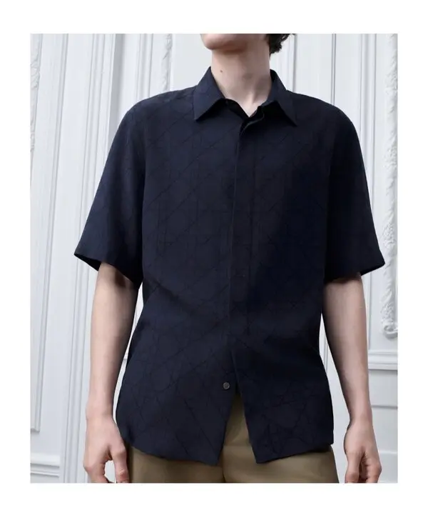 Dior Cannage Short-sleeved Shirt