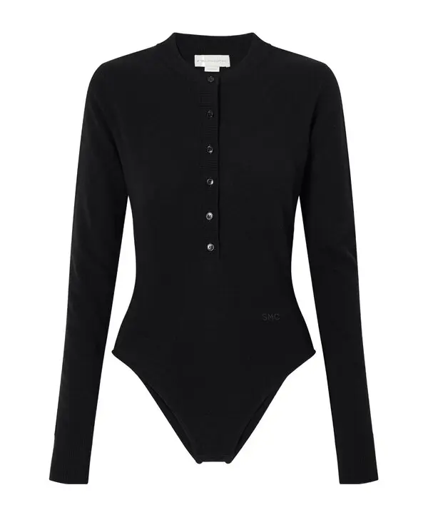 Stella McCartney Ribbed Wool Bodysuit