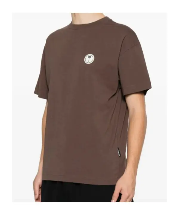 Palm Angels Logo Patch Crewneck T-shirt