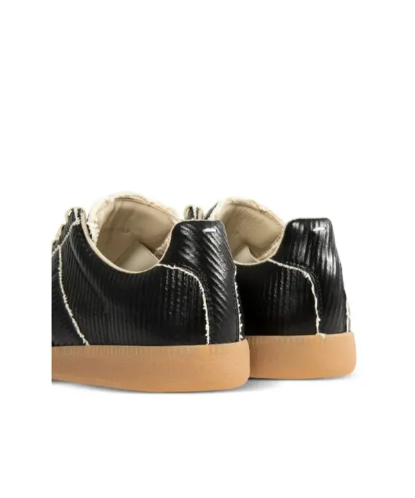 MAISON MARGIELA Replica Panelled Sneakers - Black