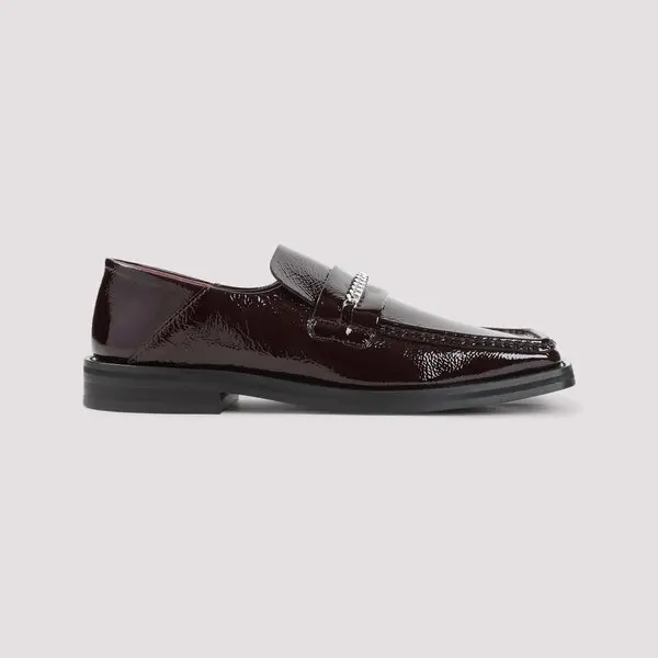 Martine Rose Chain Detail Patent Leather Loafers
