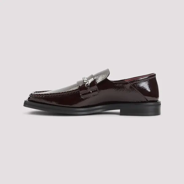 Martine Rose Chain Detail Patent Leather Loafers