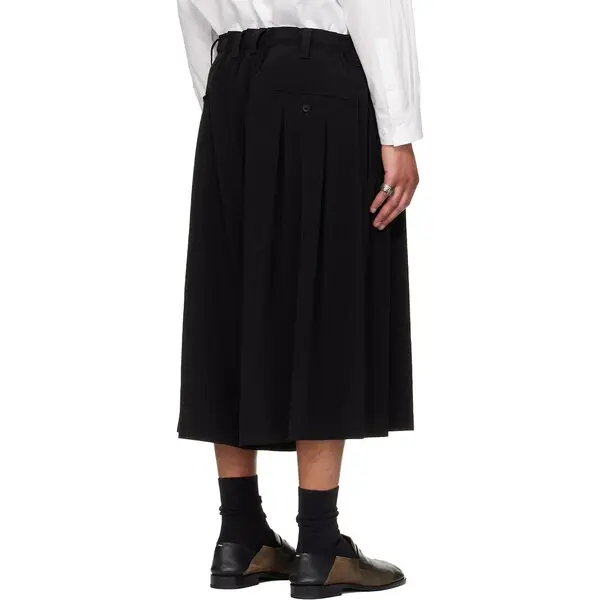 Yohji Yamamoto 8 Tucks Wide Leg Trousers