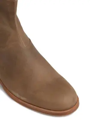 COMMON PROJECTS Waxed Suede Side-zip Boots