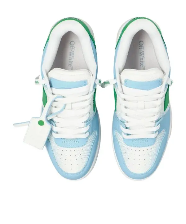 Off-White Out Of Office" Sneakers With Arrow Pattern - Blue