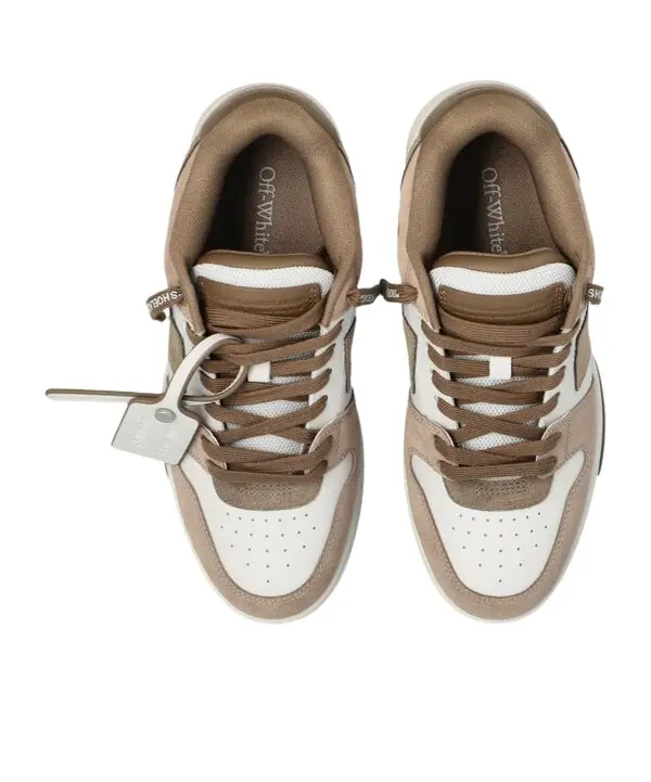 Off-White Out Of Office Lace-up Sneakers - Brown