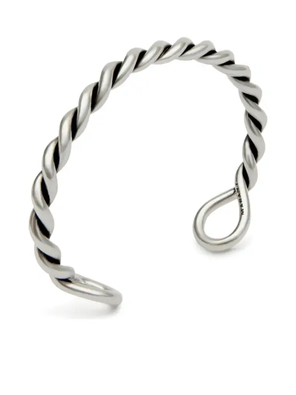 Isabel Marant Étoile Open Cross Silver Bracelet