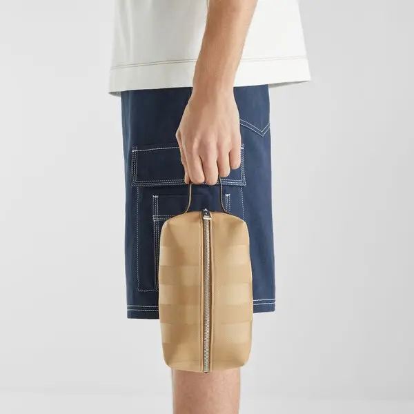 Fendi Lui Toiletry Case - Beige