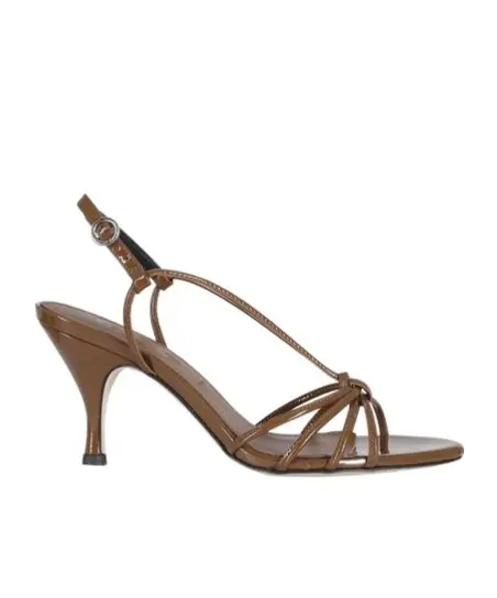 AeydĒ Solange Knot Detailed Sandals - Brown