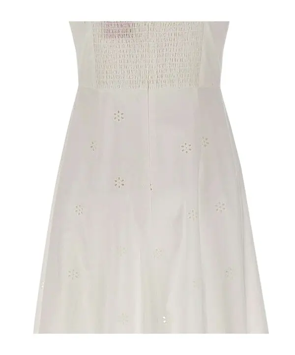 MC2 SAINT BARTH Embroidered A-line Dress