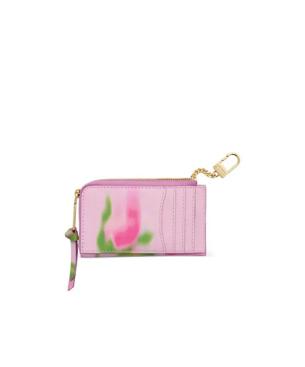 Marc Jacobs The Blurred Floral Snapshot Top Zip Multi Wallet