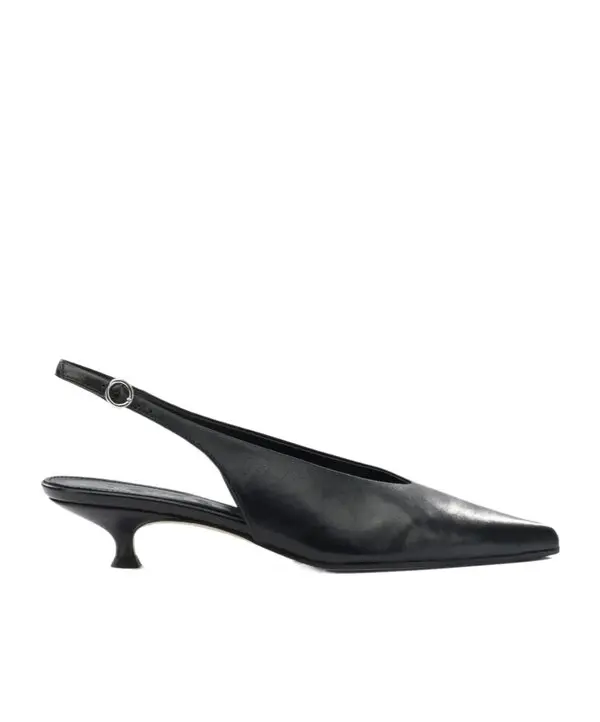 AeydĒ Camila Slingback Heeled Pumps - Black