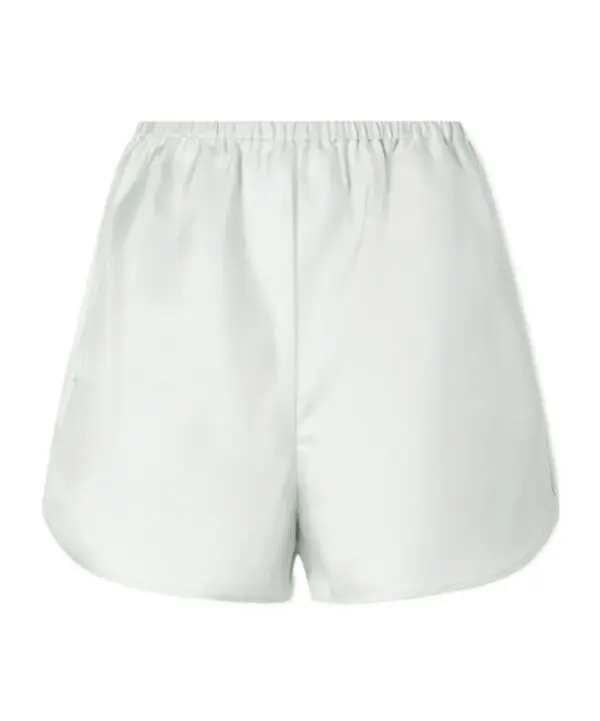 Loulou De Saison Elastic Waist Shorts - Light Blue