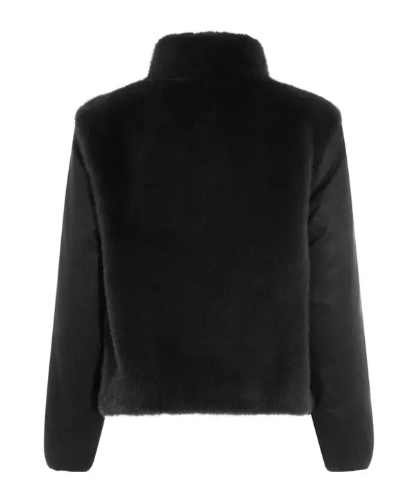 Herno Stand-collar Faux Fur Jacket