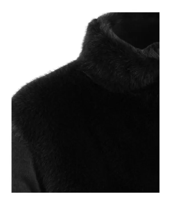 Herno Stand-collar Faux Fur Jacket