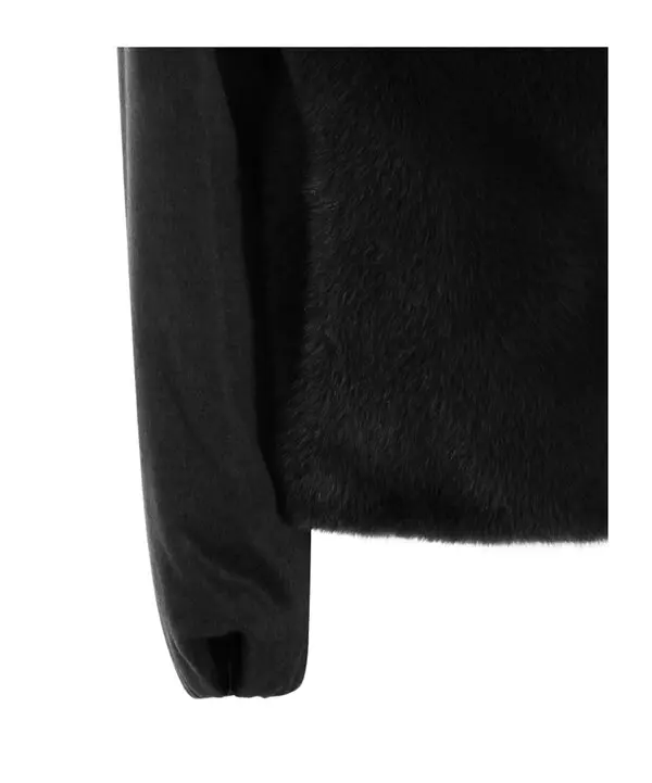 Herno Stand-collar Faux Fur Jacket