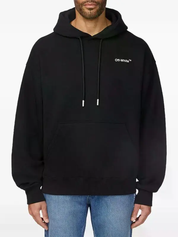 Off-White Logo-print Drawstring Hoodie