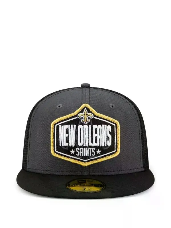 New Era Nfl Draft 59fifty Snapback Trucker Hat - Black