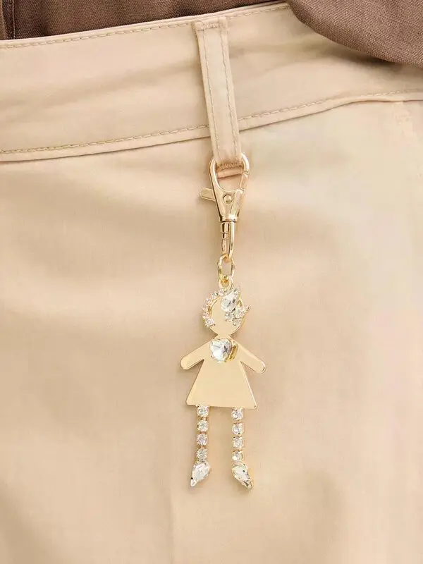 FRACOMINA Wide-leg Trousers With Charm Detail