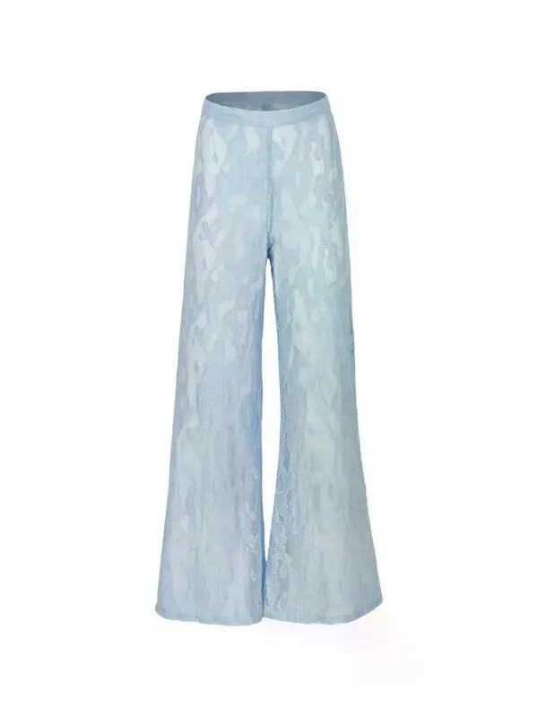 BAOBAB Porto Sheer-lace Trousers - Blue