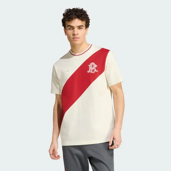 Adidas River Plate 125th Anniversary T-shirt White - Off White