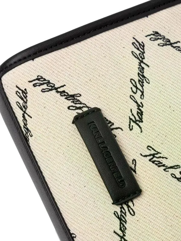 Karl Lagerfeld K/ville Logo Print Crossbody Bag