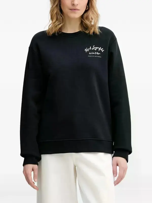 Karl Lagerfeld Logo Print Sweatshirt