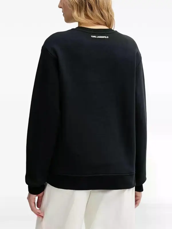 Karl Lagerfeld Logo Print Sweatshirt