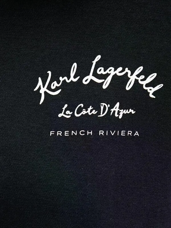 Karl Lagerfeld Logo Print Sweatshirt