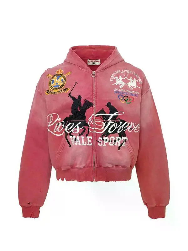 VALE FOREVER Rockefeller Zip-up Hoodie