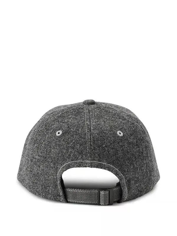 AND WANDER Wool Melton Cap - Grey