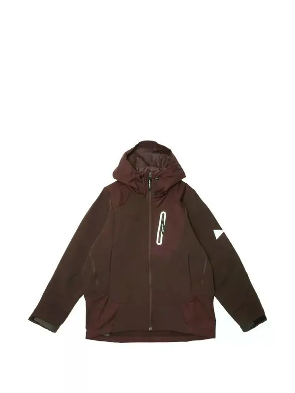AND WANDER Shell Jacket - Brown