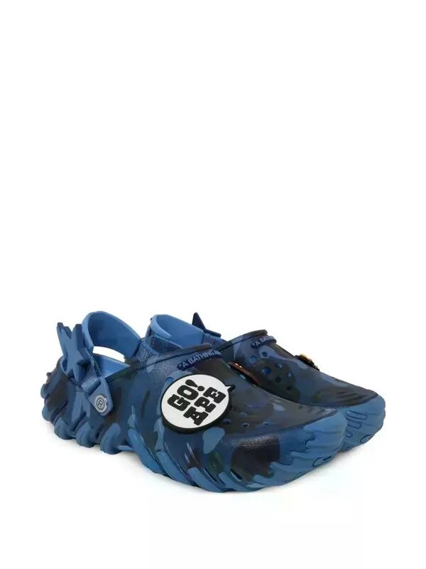 CROCS A Bathing Ape X Camouflage-print Clogs