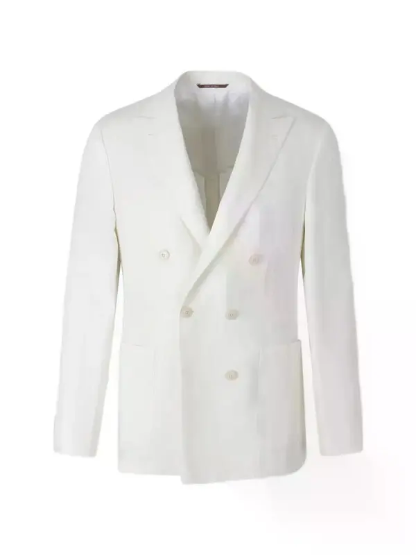 Canali Double-breasted Peak-lapel Blazer