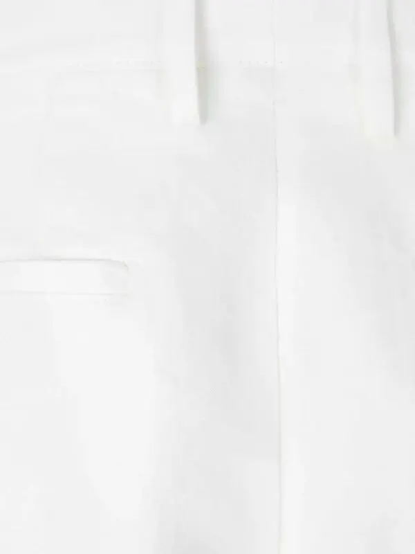 Canali Pleated Trousers With Pressed Crease