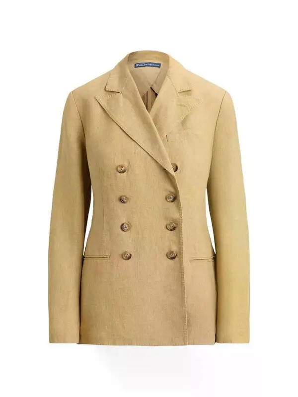 Polo Ralph Lauren Double-breasted Linen Blazer