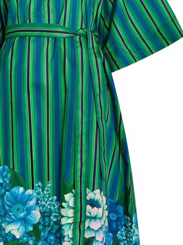 ALEMAIS Margo Tunic Striped Midi Dress