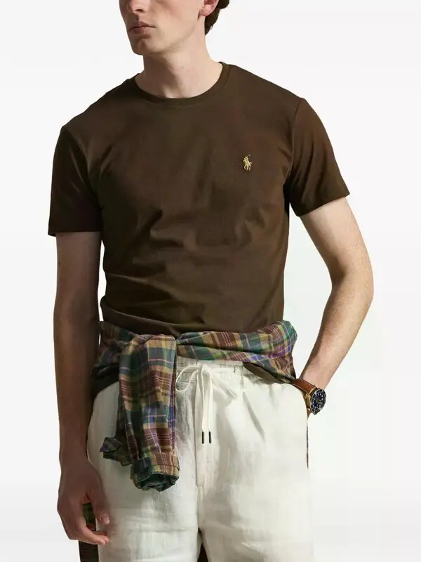 Polo Ralph Lauren Pony-logo T-shirt - Brown