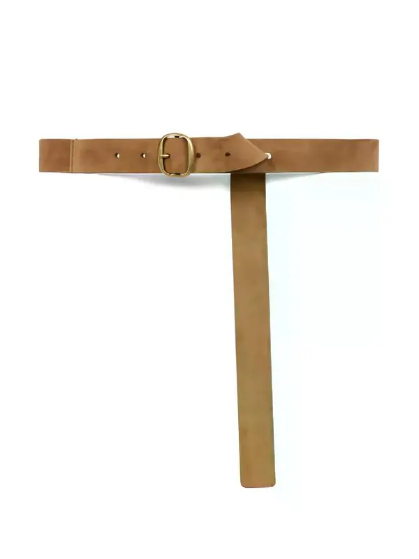 Barbara Bui Suede Finish Buckle Fastening Belt