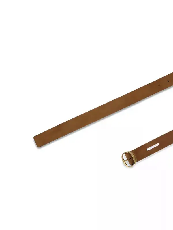 Barbara Bui Suede Finish Buckle Fastening Belt