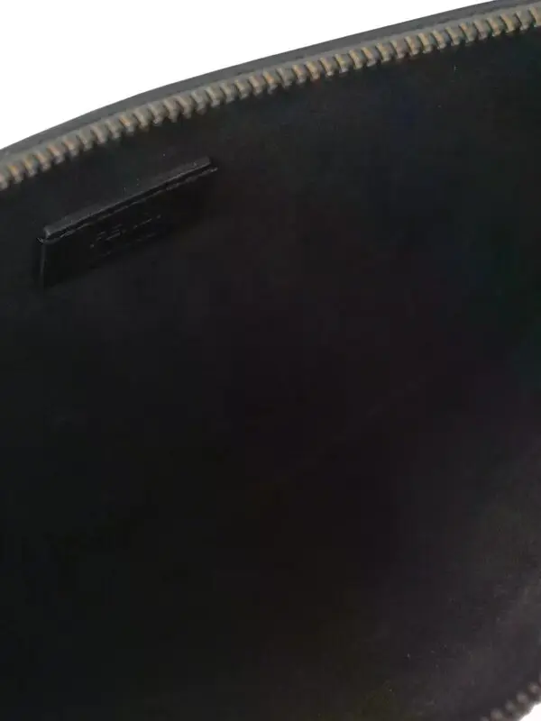 Fendi Monster Leather Pouch Bag