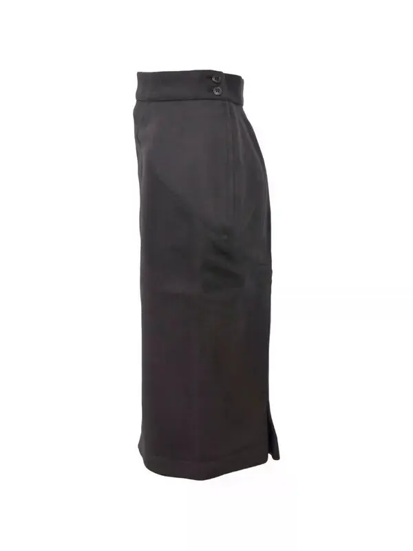 Alaïa Decorative Stitching Pencil Skirt