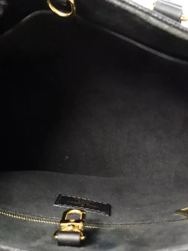 LOUIS VUITTON Monogram Empreinte On The Go Pm Tote Bag